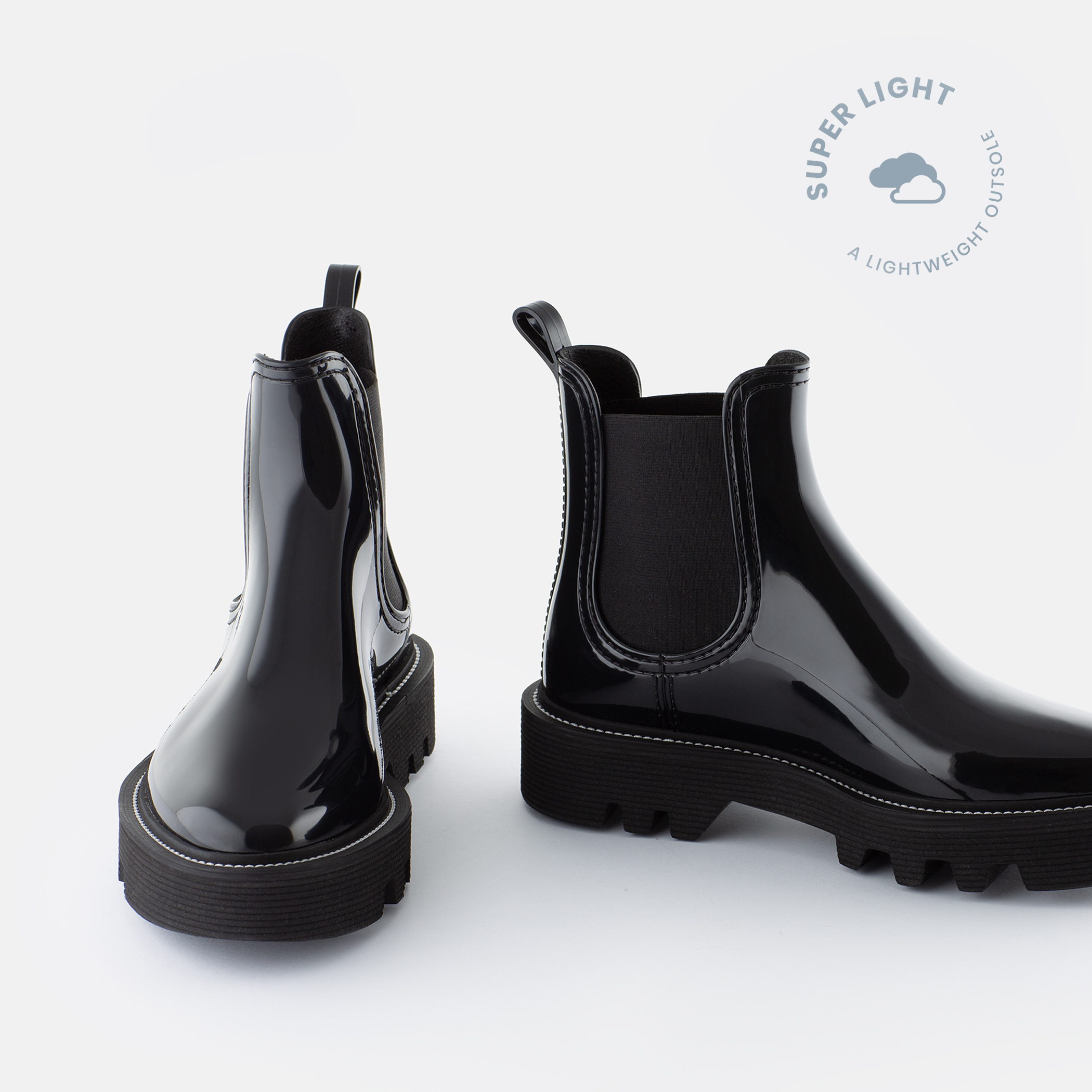 Lemon Jelly Super Light Jelly Black Boots for Woman ROXIE 01 - 10018325