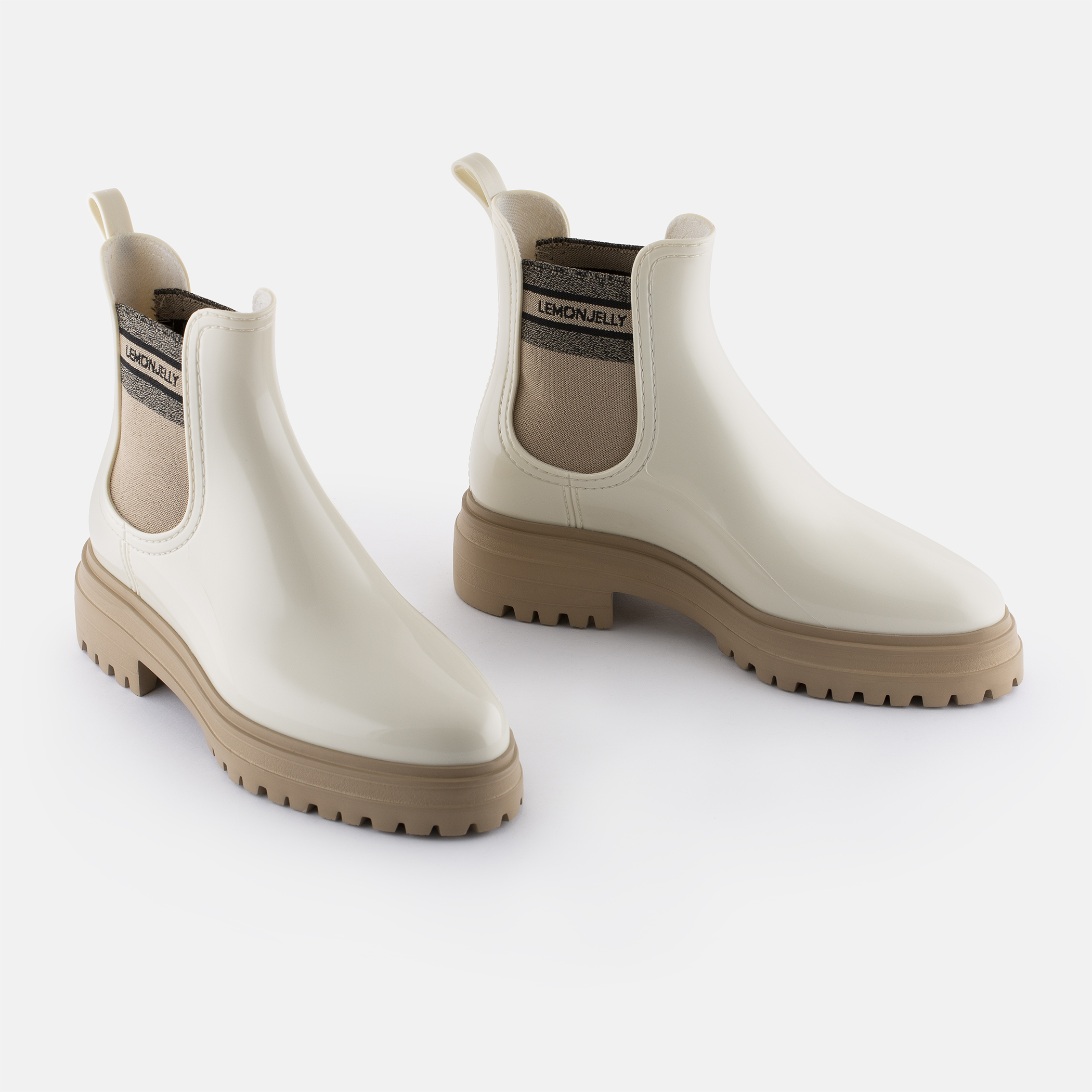Lemon Jelly Super Light White Rain Boots for Woman FLOW 04 - 10018806