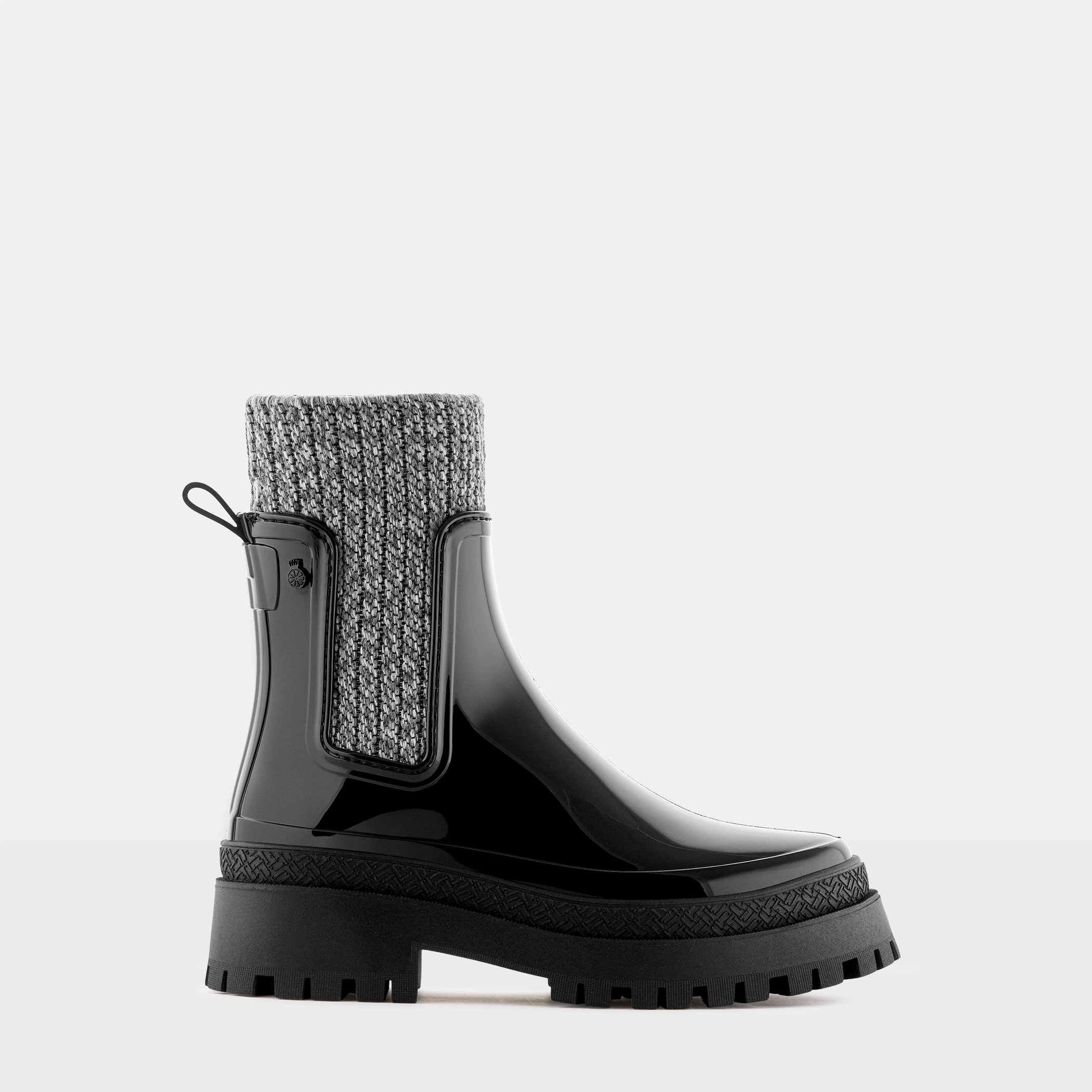 Lemon Jelly Women Boots | Vegan Black Chunky Boots EMELY 01 - 10020090