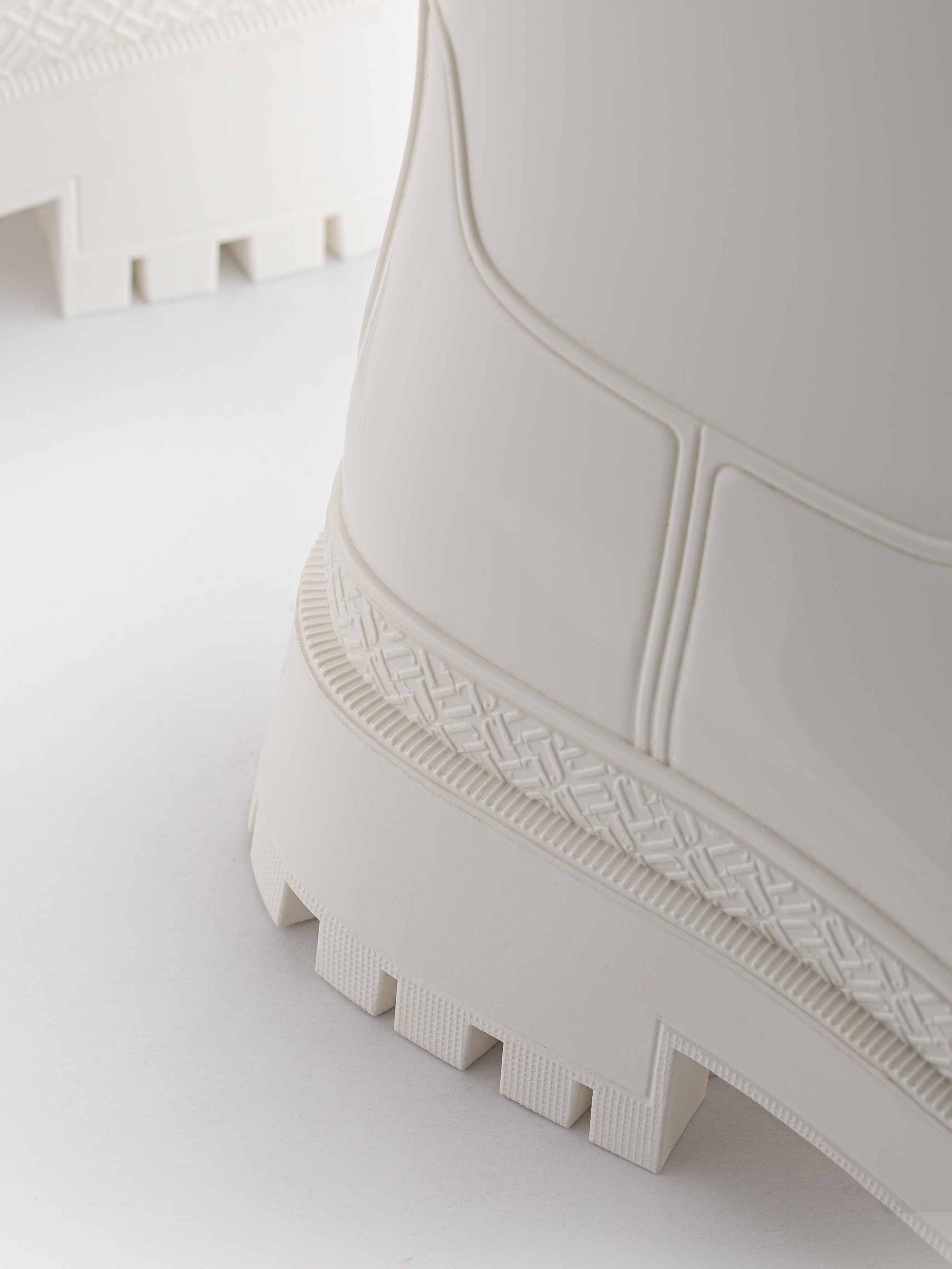 Lemon Jelly Boots | Vegan White Knee High Boots ARTEMIS 02 - 10020272